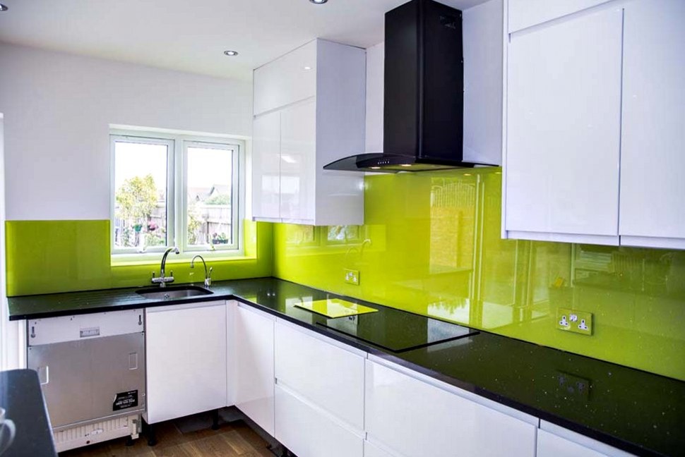 "COLOURED GLASS COLLECTION" glass kitchen splashbacks by CreoGlass ...