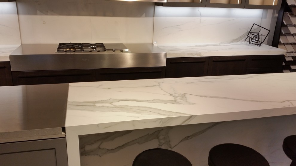 Scavolini Showroom - Estatuario Sintered Stone 12mm Honed - Kitchen ...