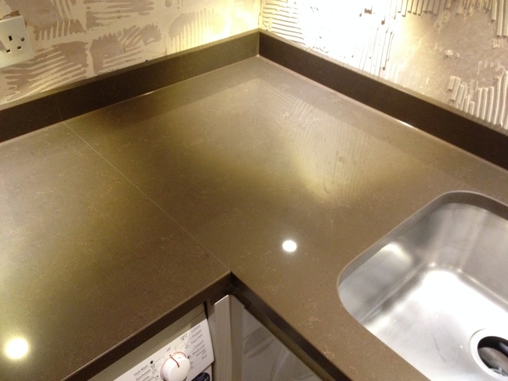 Compac Kenya quartz - Kitchen - London - by Mkw Surfaces LTD | Houzz UK