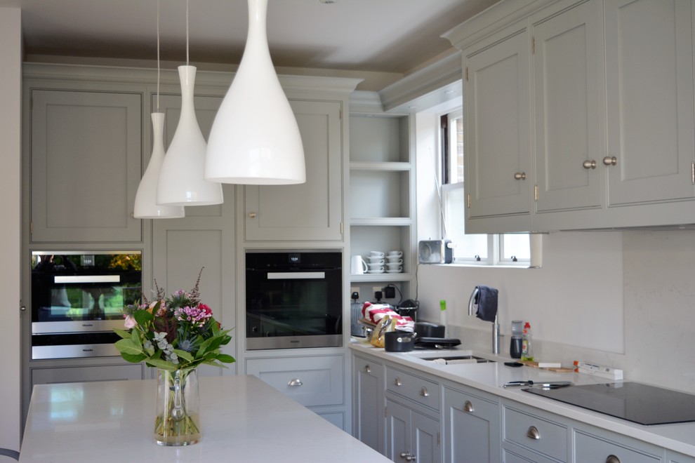 Complete Bespoke Family Kitchen Renovation Ealing London - Contemporary ...