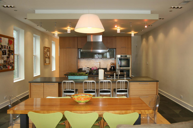 Complete Chicago Rehab - Modern - Kitchen - Chicago - by rus architects ...