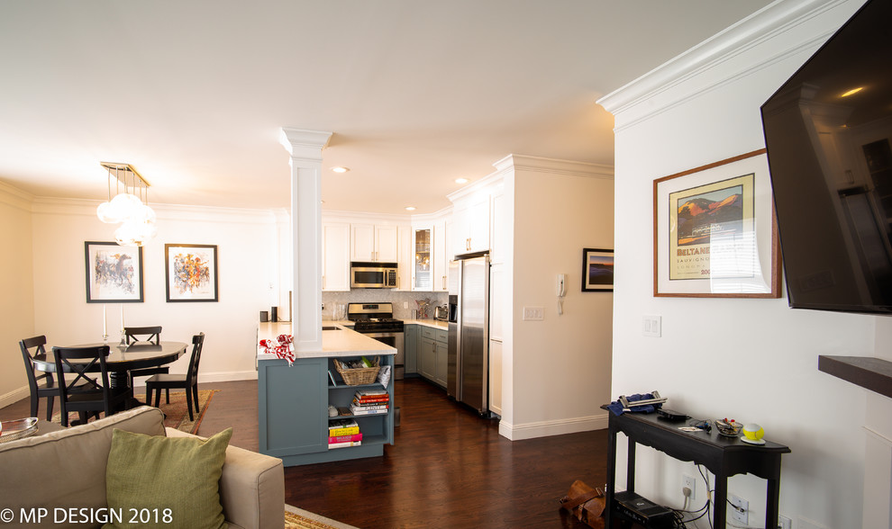 Completed partial Kitchen Remodel - Transitional - Kitchen - San ...