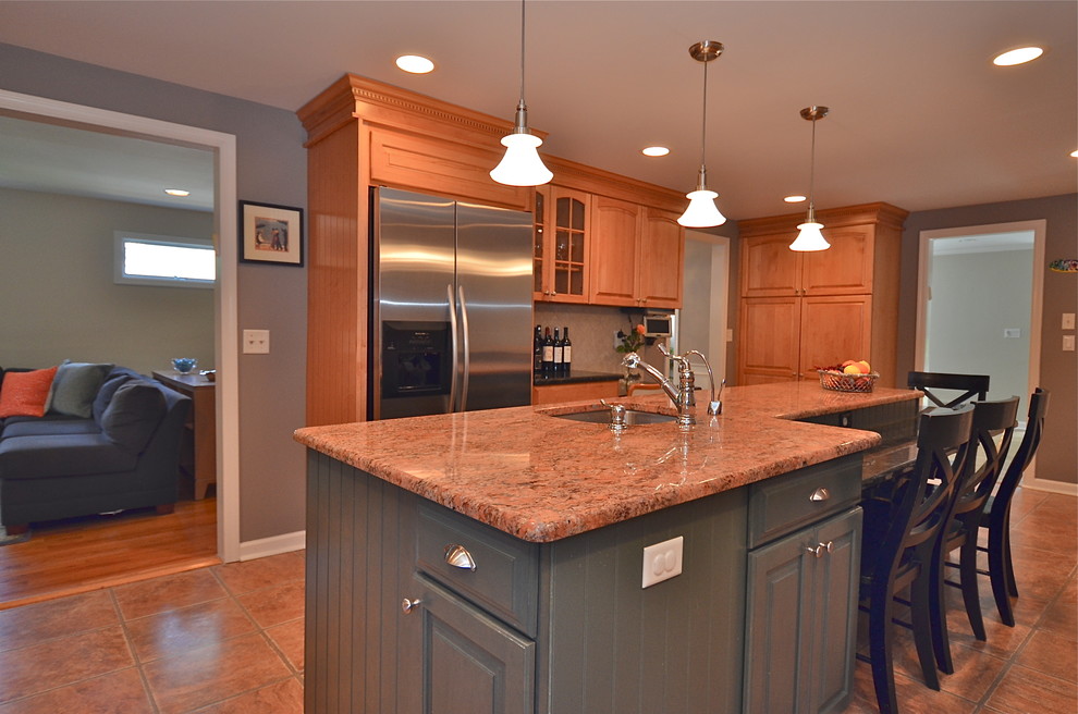 Completely Re-Imagined Side Hall Colonial In West Orange NJ - Cuisine ...