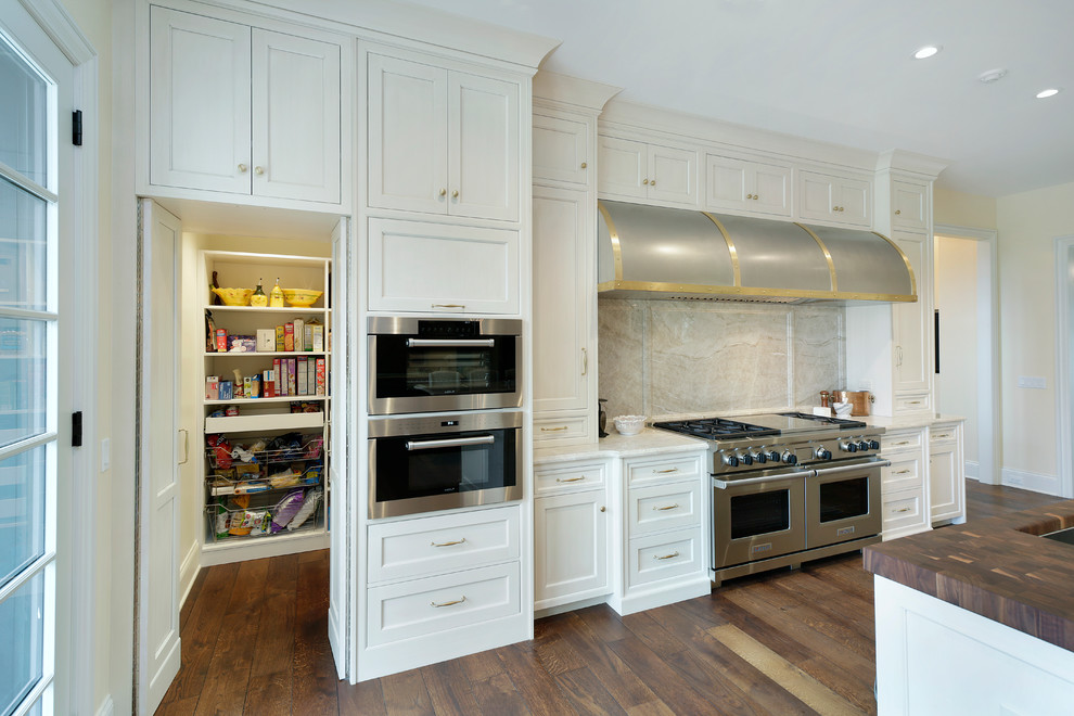 Concealed Pantry - Traditional - Kitchen - Chicago - by User | Houzz