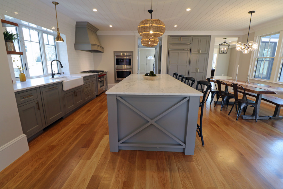 Concord house on the river - Farmhouse - Kitchen - Boston - by ...