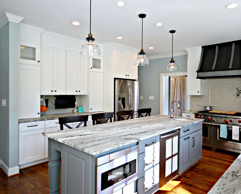 Concord Kitchen, Pantry & Laundry - Transitional - Kitchen - Charlotte ...