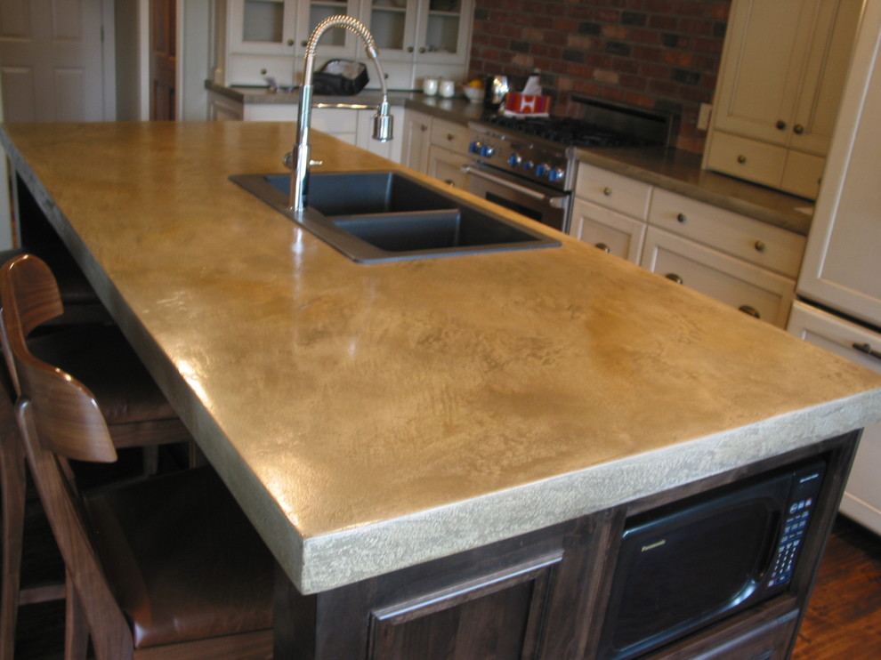 Concrete Countertops - Modern - Kitchen - Vancouver - by Global Surface ...