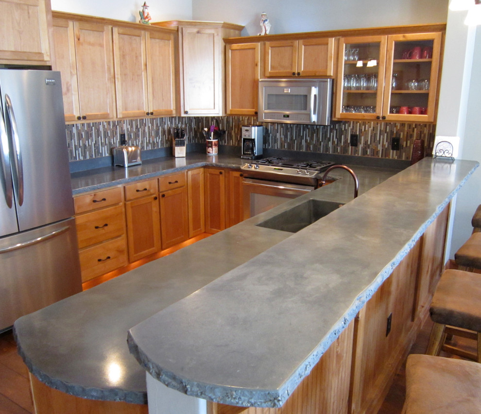 Concrete Kitchen Countertops - Modern - Kitchen - Other - by User | Houzz