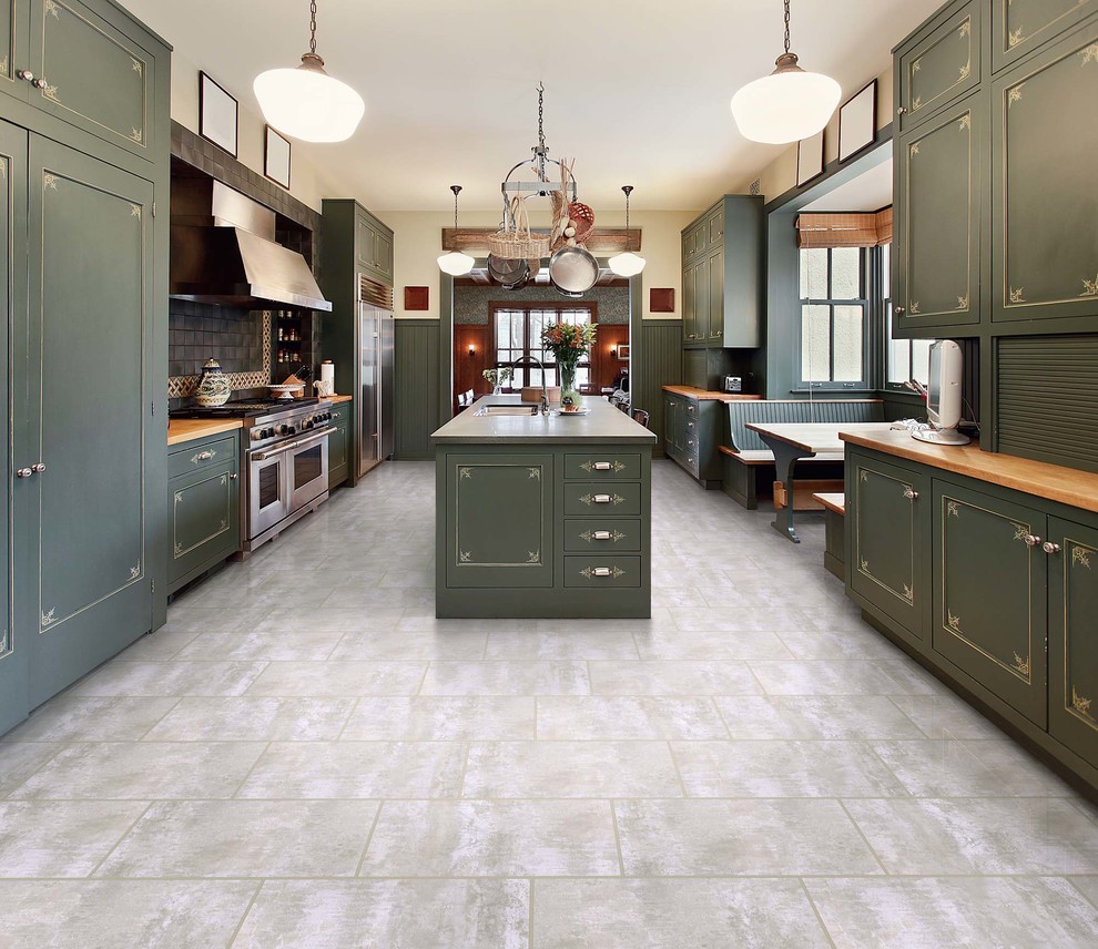 Congoleum DuraCeramic - Luxury Vinyl Flooring - Kitchen - Grand Rapids - by All-Star Remodeling ...