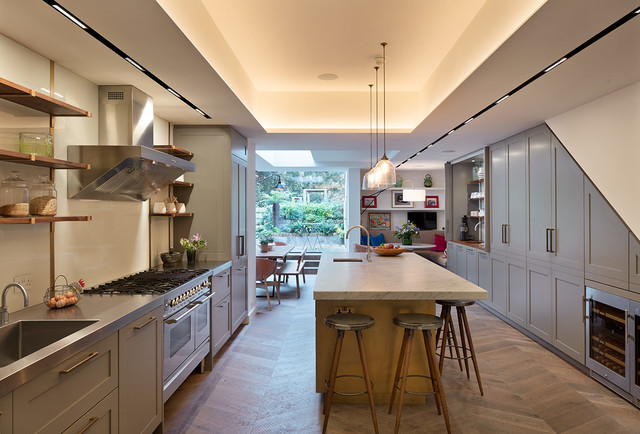 Conrad kitchen case study - Transitional - Kitchen - London - by ...