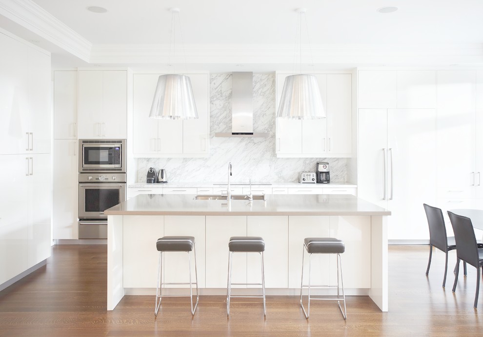 CONTEMPORARY 4 - Contemporary - Kitchen - Toronto - by Bellini Custom ...