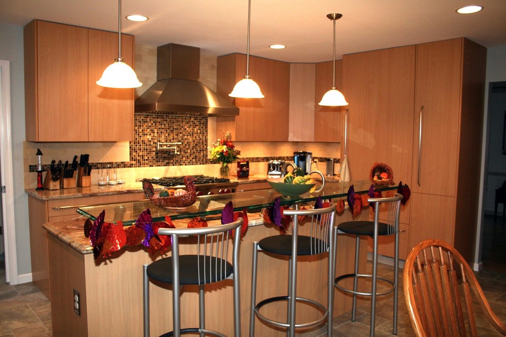 Contemporary Bucks County Kitchen - Contemporary - Kitchen ...