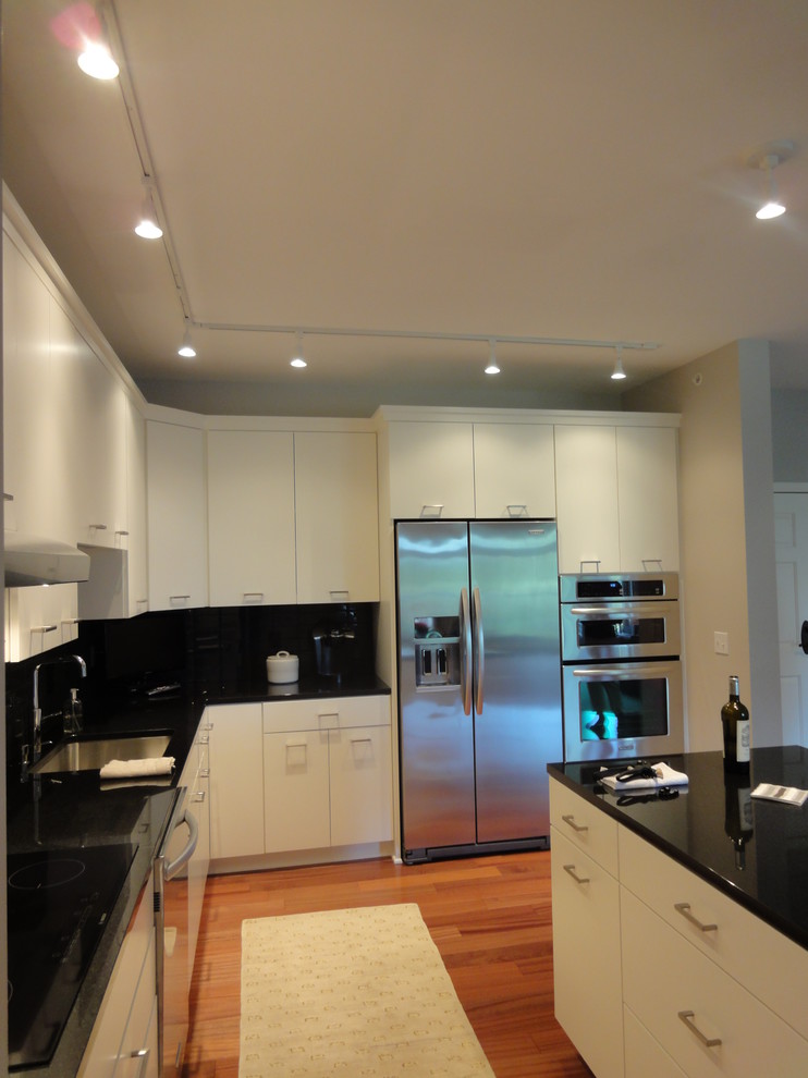 Contemporary Condo Kitchen - Contemporary - Kitchen - Minneapolis - by ...