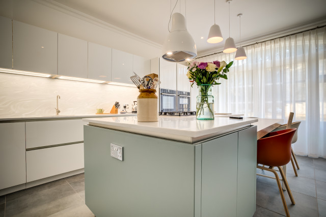 Contemporary Cozy Kitchen - Contemporary - Kitchen - Other - by Schmidt ...