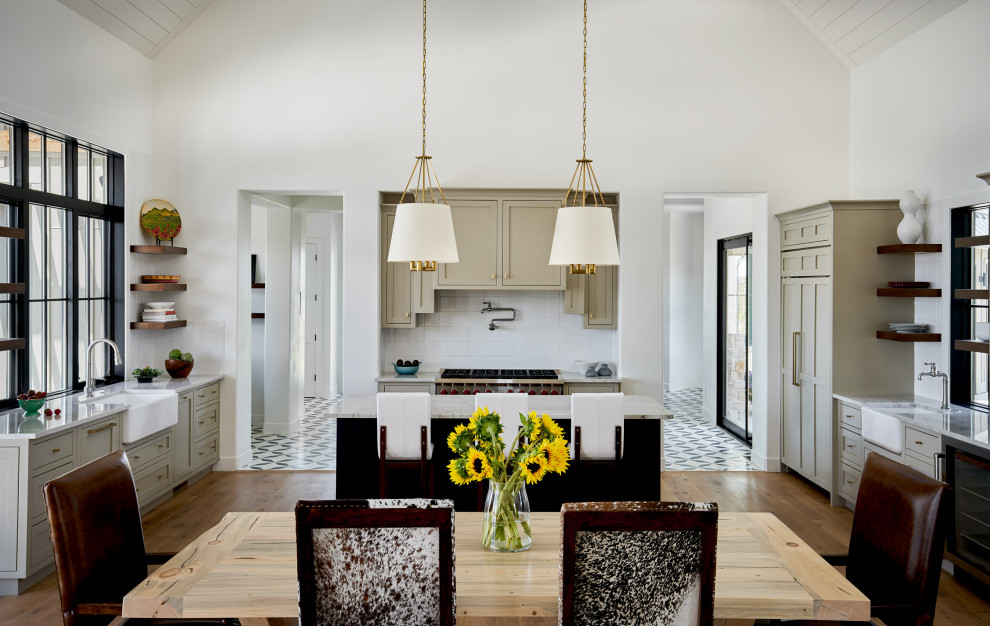 Contemporary Farmhouse - Farmhouse - Kitchen - Denver - by KGA Studio ...