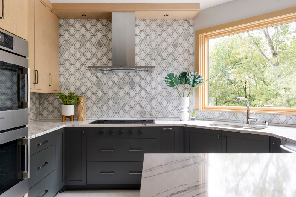 Contemporary Flare - Contemporary - Kitchen - Minneapolis - by Ispiri ...