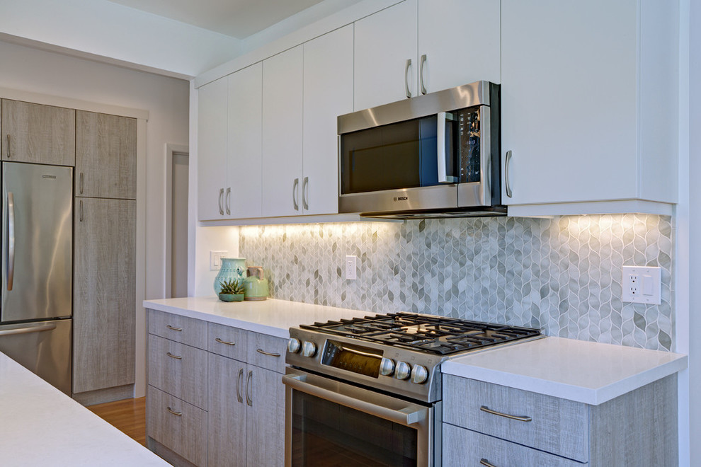 Contemporary Galley Kitchen - Contemporary - Kitchen - San Francisco ...