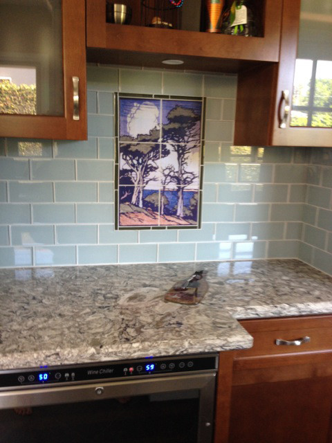 Contemporary Kitchen Backsplash Design For Craftsman-Style Home ...