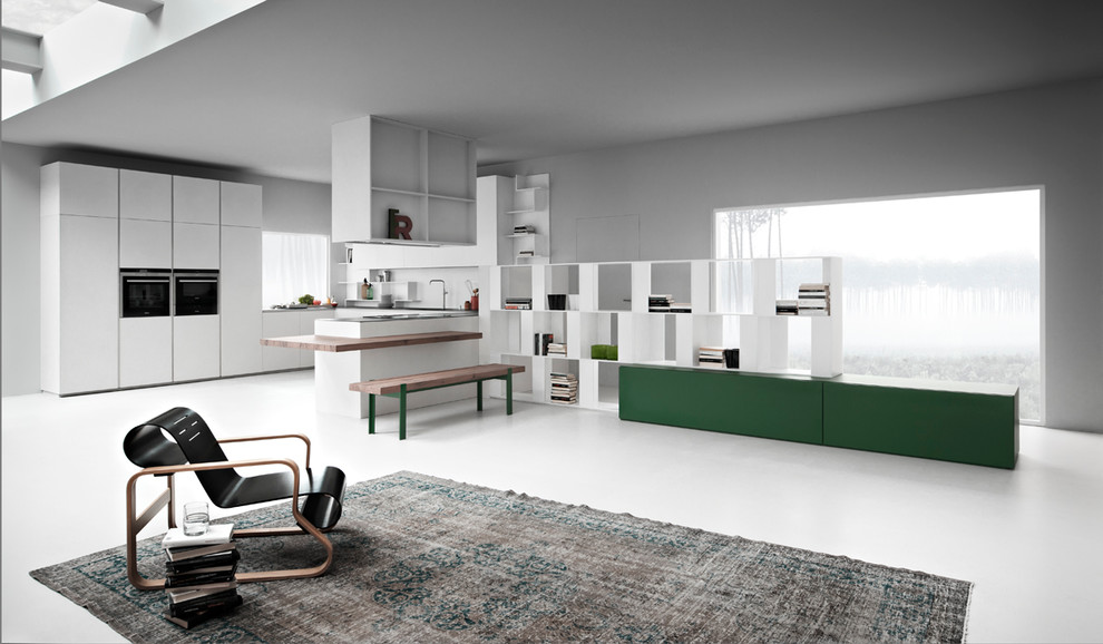 Contemporary Kitchen Design - Fresh Bold Colors - Contemporary ...