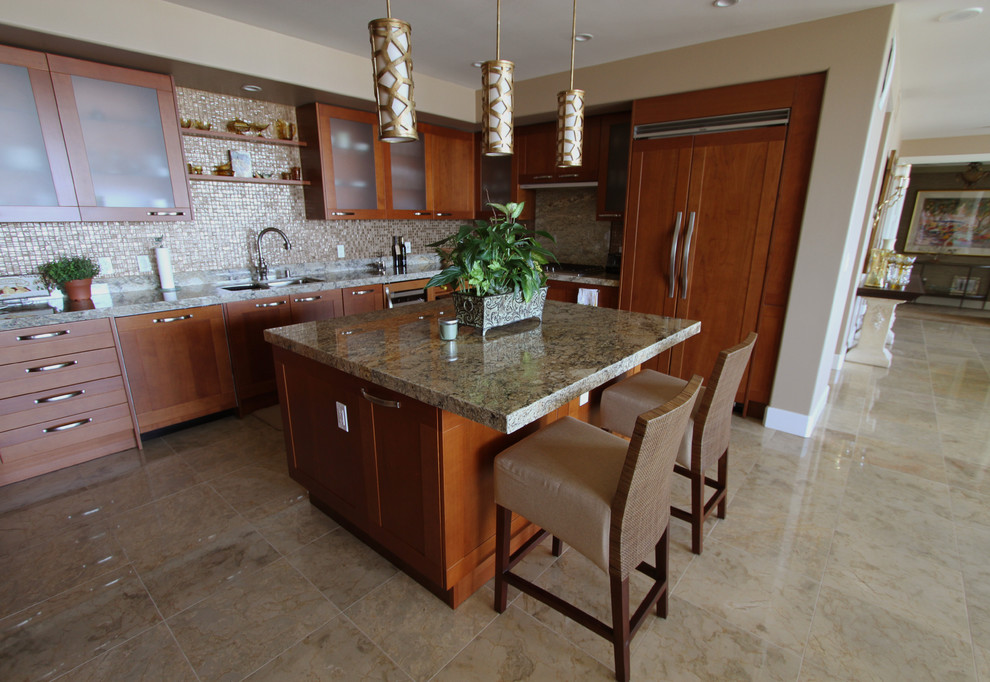 Contemporary Kitchen - Contemporary - Kitchen - Orange County | Houzz