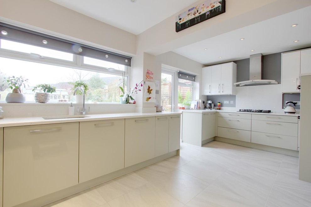 Contemporary Kitchen, North London - Contemporary - Kitchen - London ...
