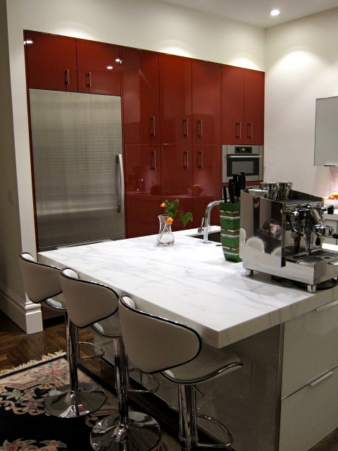 Contemporary Kitchen Renovation by Dresner Design | Chicago ...