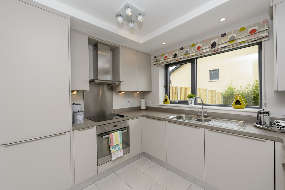 Contemporary living space - Contemporary - Kitchen - Dublin - by Miriam ...