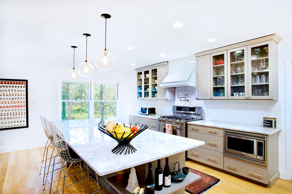 Contemporary London Fog - Modern - Kitchen - Austin - by UB Kitchens ...
