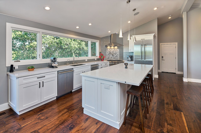 Contemporary Los Altos Loft Style House - Contemporary - Kitchen - San Francisco - by Spaces By ...