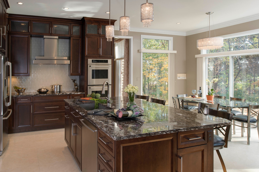 Contemporary Northville Kitchen - Contemporary - Kitchen - Detroit - by Epiphany Kitchens | Houzz