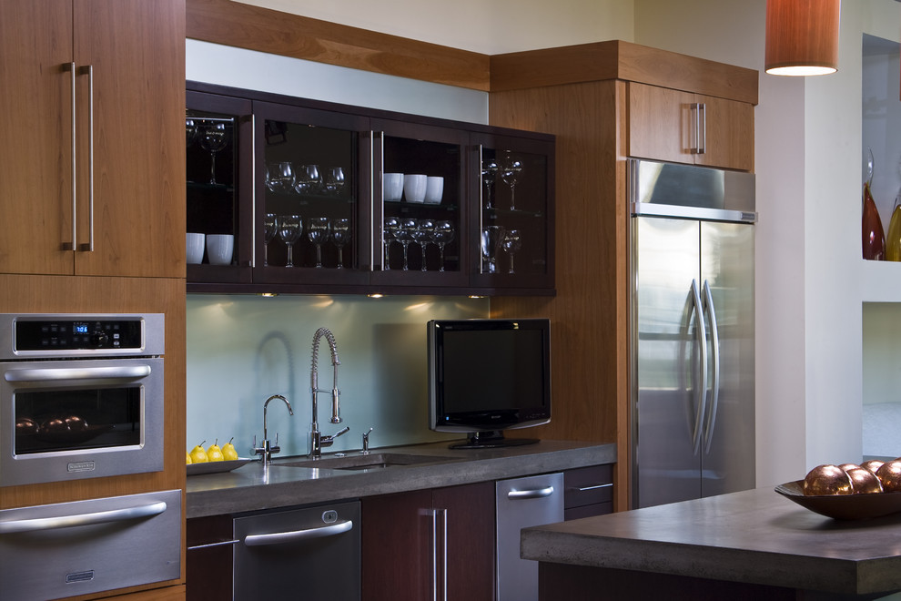 Contemporary Office Kitchen - Contemporary - Kitchen - Houston - by ...