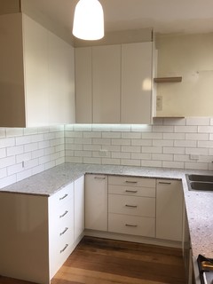 Contemporary Polytec Kitchen - Contemporary - Kitchen - Melbourne - by ...