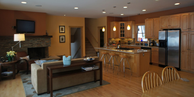 Contemporary Prairie Style Makeover - Traditional - Kitchen ...