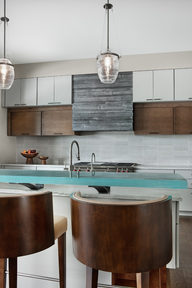 Contemporary Prairie Style - Contemporary - Kitchen - Detroit - by ...
