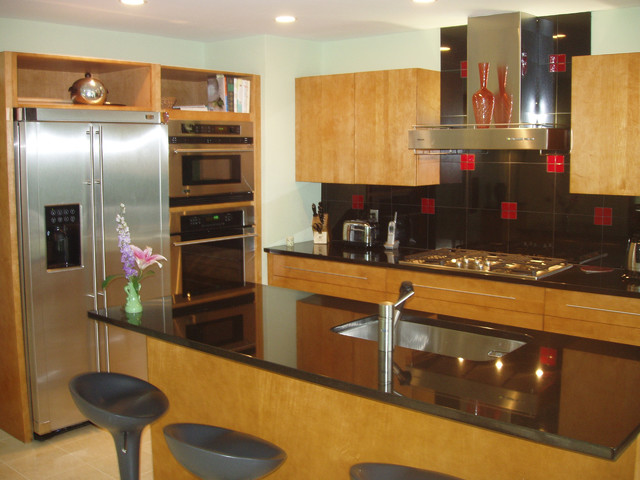 Contemporary TreeHouse Kitchen - Contemporary - Kitchen - New York - by ...