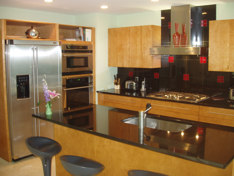 Contemporary TreeHouse Kitchen - Contemporary - Kitchen - New York - by ...