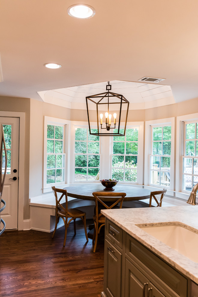 Contemporary-Vernacular Shingle Ranch - Contemporary - Kitchen ...