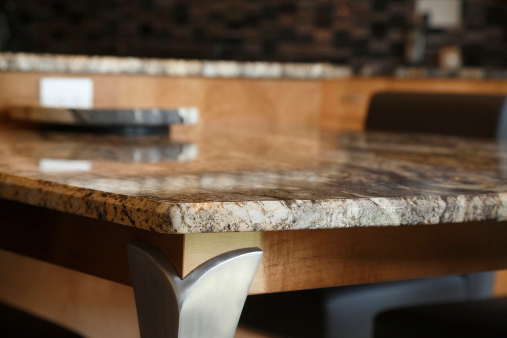 Contrasting Kitchen - Kitchen - Toronto - by Progressive Countertop ...