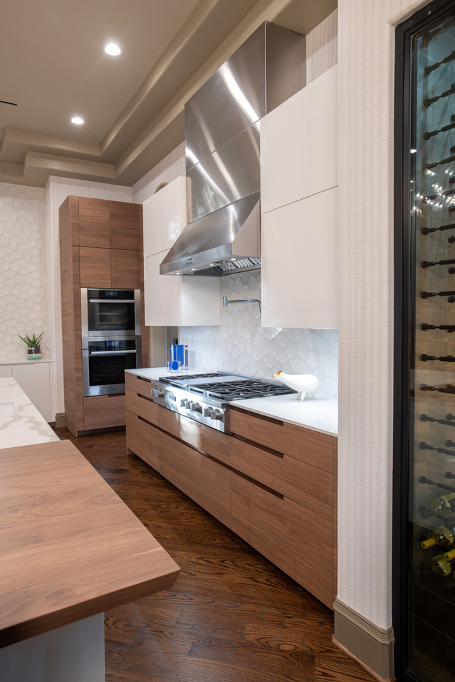 Cooking Area - Contemporary - Kitchen - Dallas - by Kasper Custom Home ...