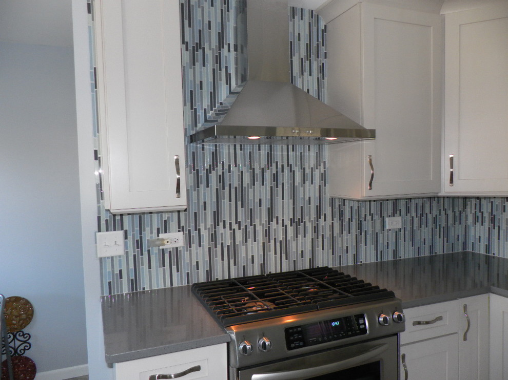 Cool Blue Kitchen - Kitchen - Chicago - by Bree Hite Design | Houzz