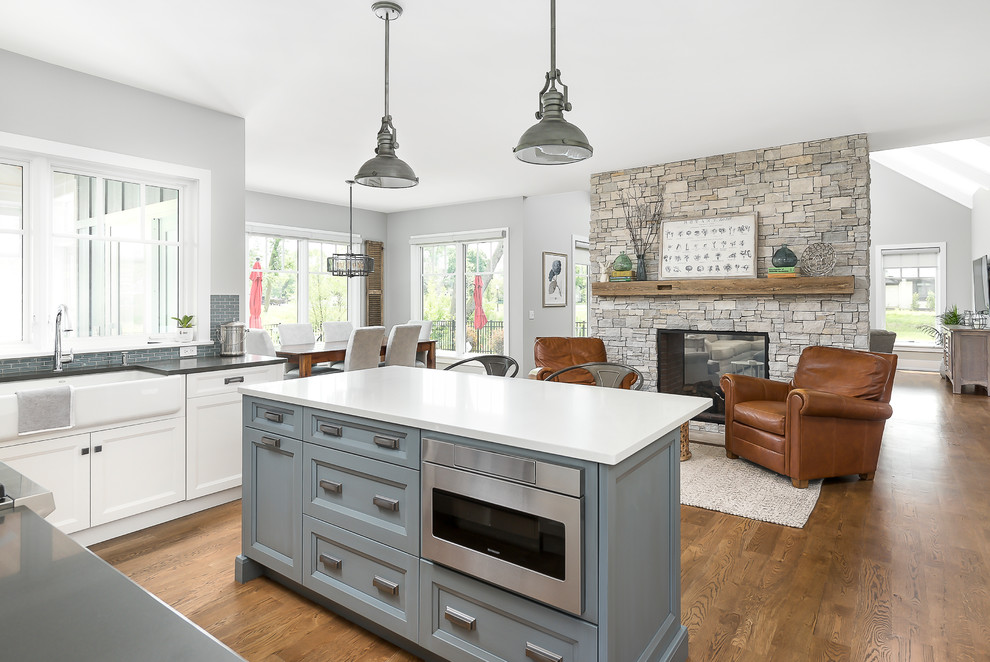 Cooper Woods 2 Story - Transitional - Kitchen - Chicago - by Havlicek ...