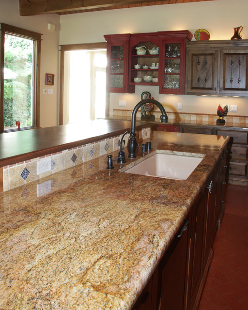 Copper Granite Countertops