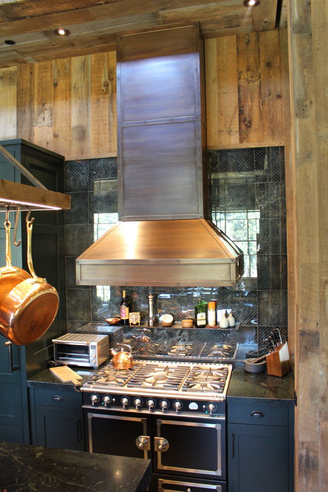 Copper Range Hoods - Rustic - Kitchen - San Francisco - by Copperworks ...