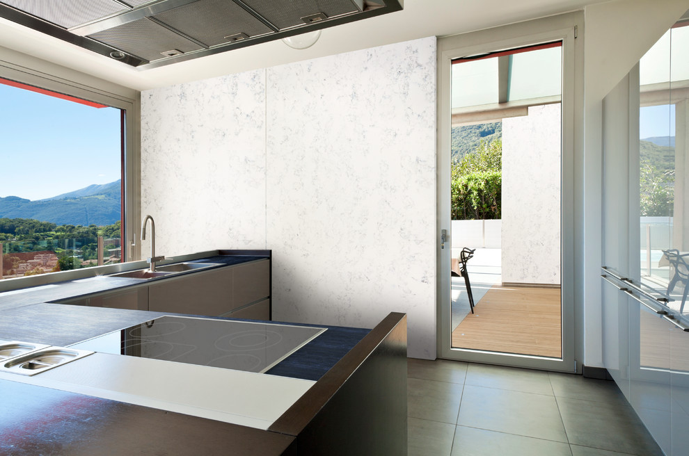 Corian® Quartz - Névé - Transitional - Kitchen - Philadelphia - by ...