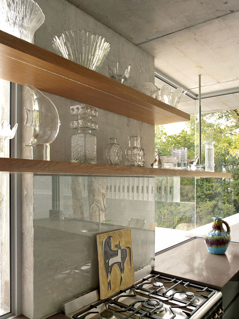 Corian Solid Surface Neutral Aggregate - Contemporary - Kitchen - Delhi ...