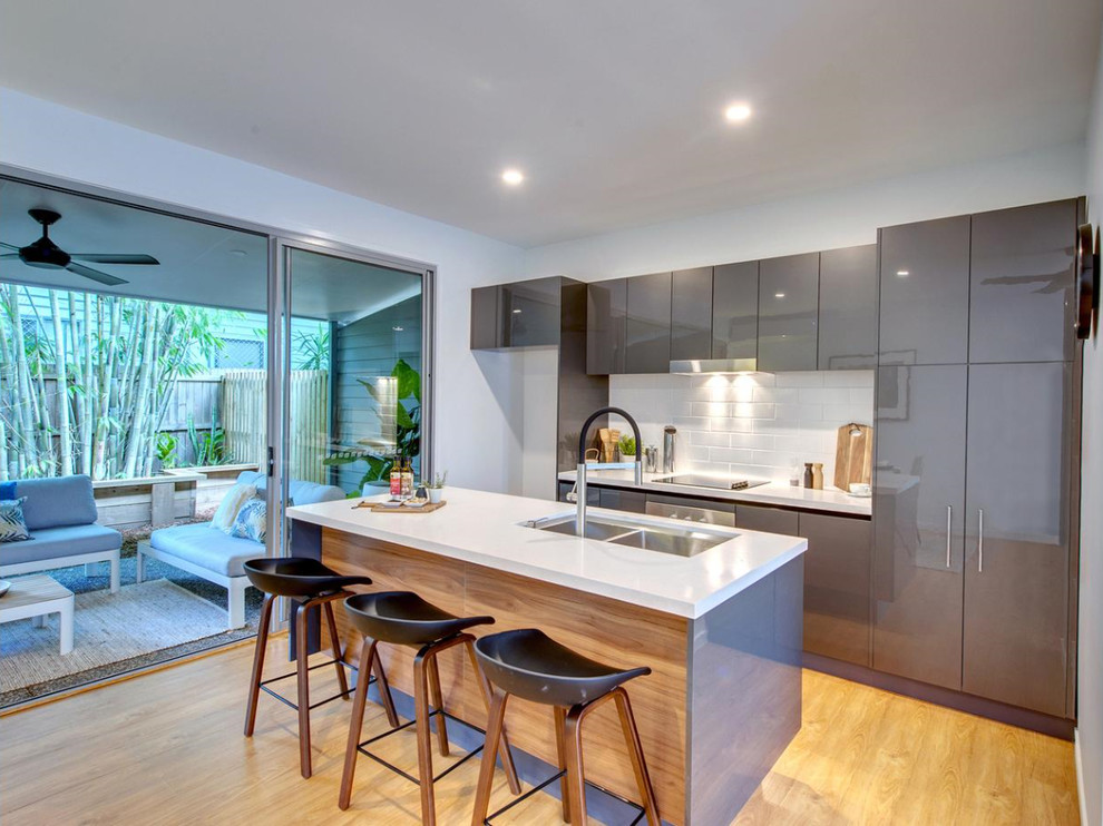 Corinda Townhouse - Homestyling - Contemporary - Kitchen - Brisbane ...