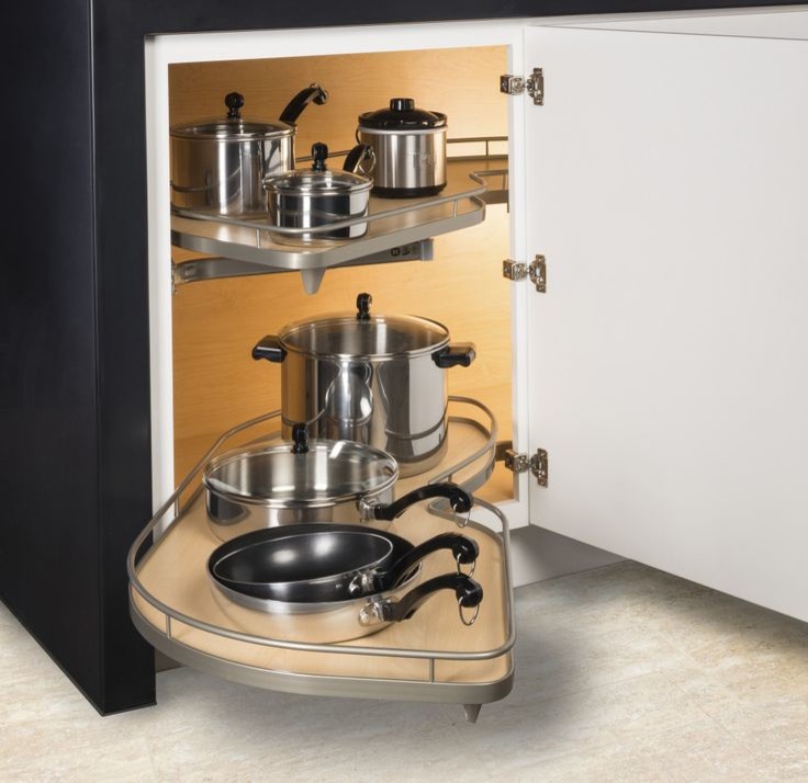 Corner Space Organization By Hafele - Contemporain - Cuisine - Chicago ...