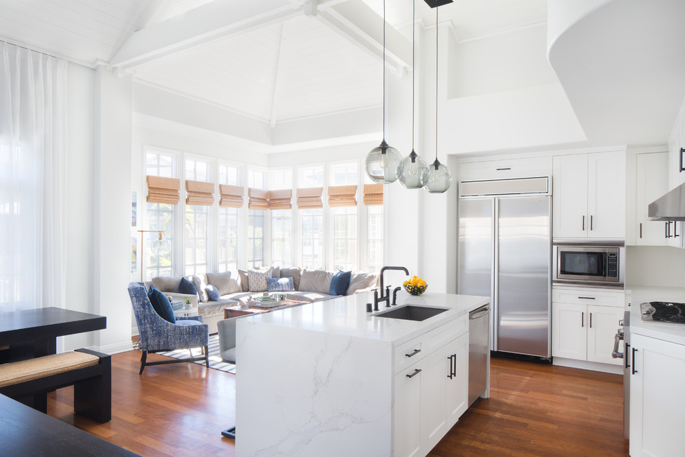 Corona Del Mar Kitchen Remodel - Transitional - Kitchen - Los Angeles ...