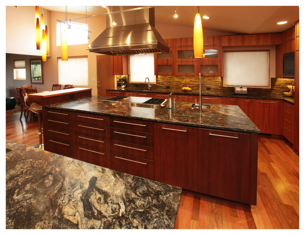 Cosmic Black Granite - Contemporary - Kitchen - Albuquerque - by Rocky ...