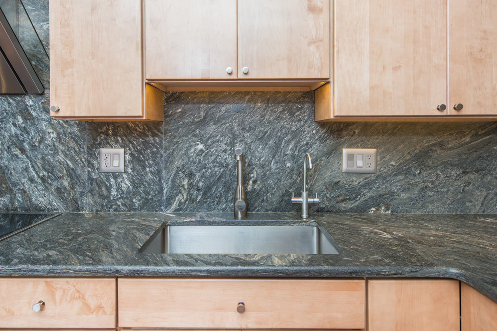 Cosmos Metalicus Granite - Contemporary - Kitchen - DC Metro - by ...